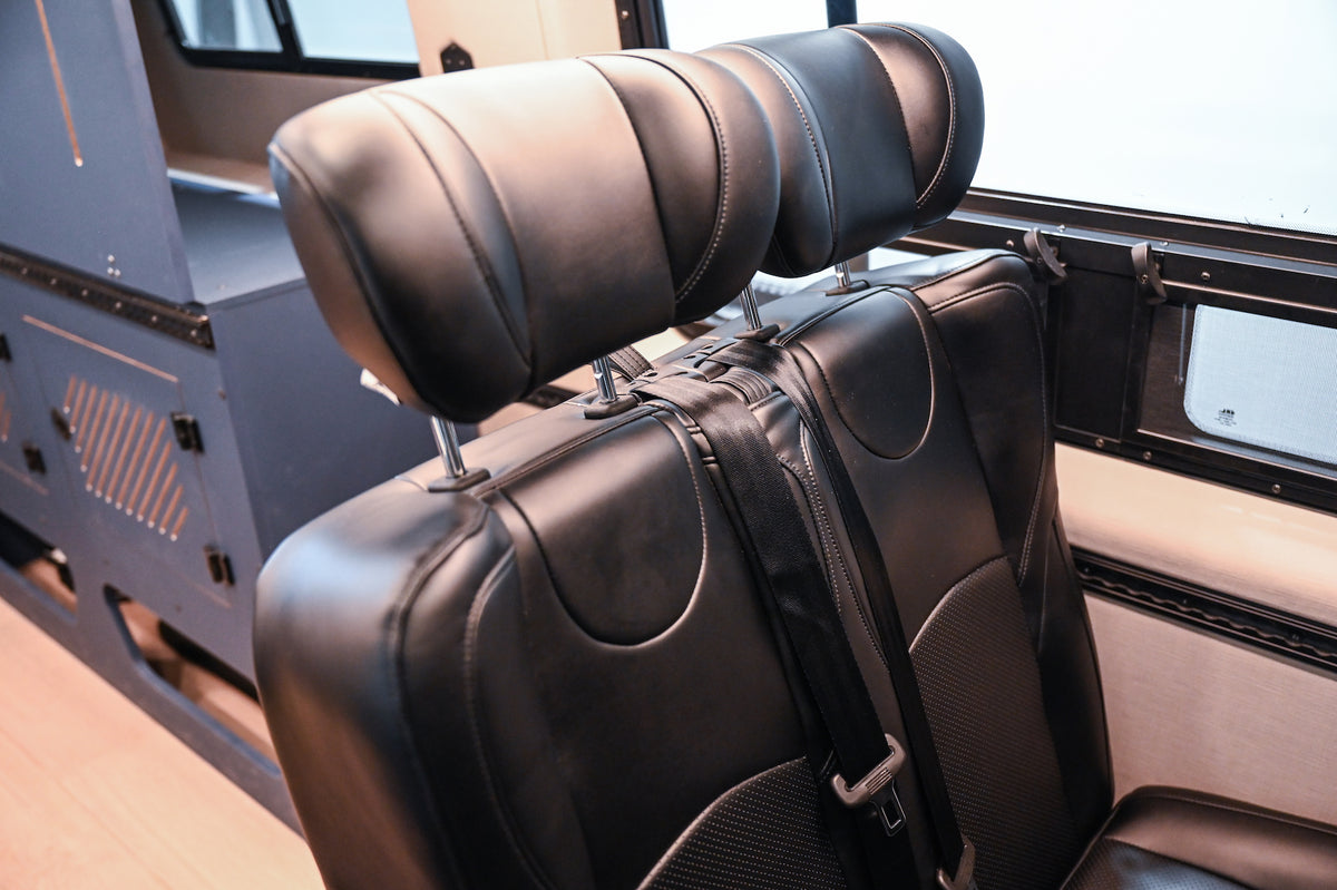 Dual-Fold Double Bench-To-Bed Seat – Alpine Van Works, LLC