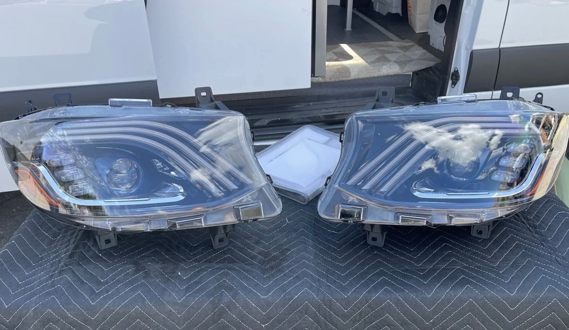 Sprinter LED/Laser Headlight Upgrade – Alpine Van Works, LLC